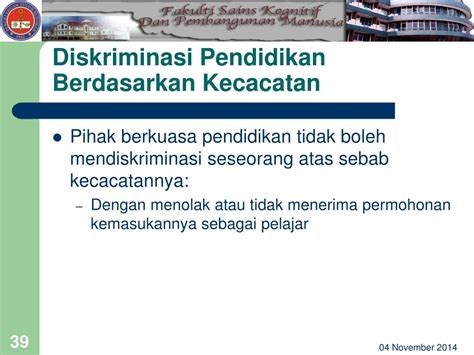 PPT Definisi Dan Konsep Pendidikan Khas PowerPoint Presentation Free