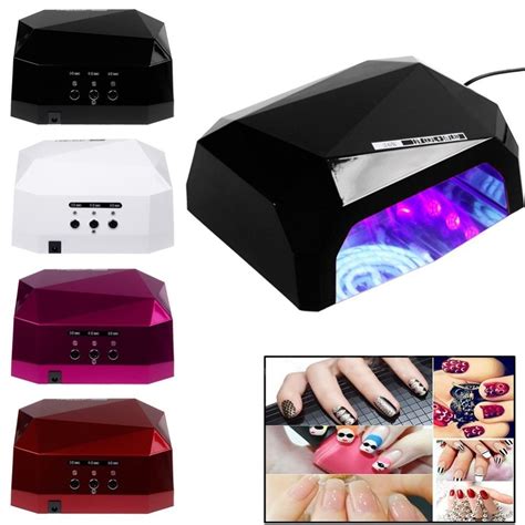 LAMPADA FORNETTO UV 36 WATT RICOSTRUZIONE UNGHIE GEL NAIL ART 220 V