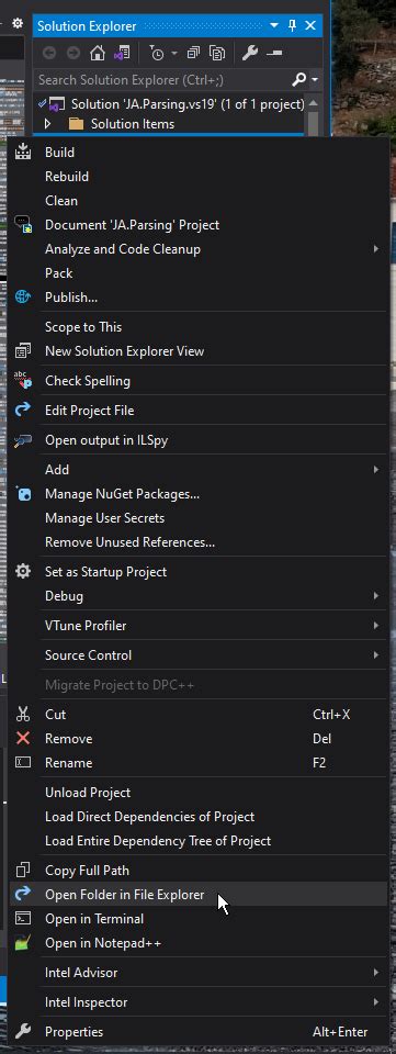 C Where Can I Find The Bin Debug Folder In Visual Studio 2019