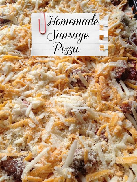 Homemade Sausage Pizza Turnips Tangerines