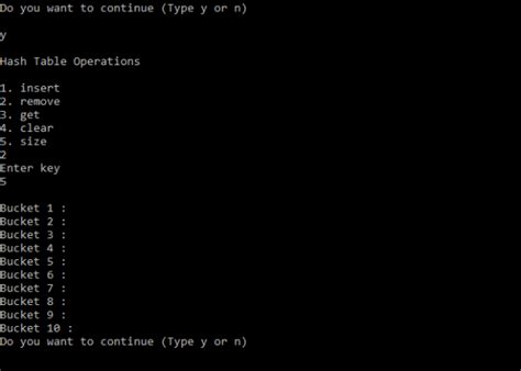 java program to hash tables chaining with list heads kashipara