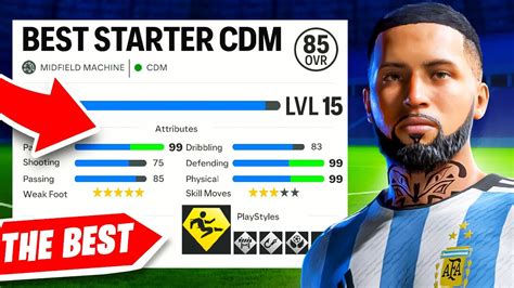 BEST Pro Clubs CDM Build Ea FC24 Skill Points TIPS YouTube