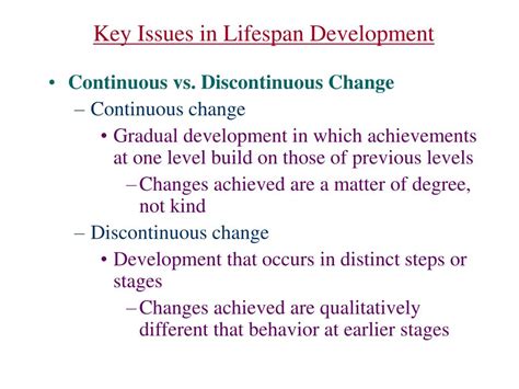 Ppt Chapter Development Across The Lifespan Powerpoint Presentation