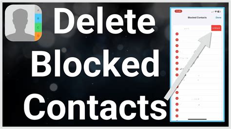 How To Remove All Blocked Contacts On IPhone YouTube