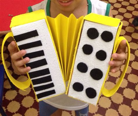 Como Hacer Un Acordeon Musical Con Material Reciclado Compartir