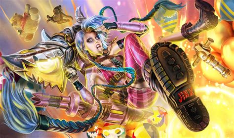 Jinx The Loose Cannon Gamer Girl Telegraph