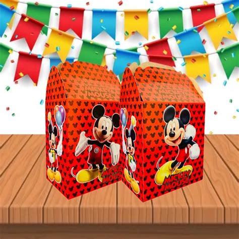 50 Cajas Dulceros Personajes Fiesta Carton Aguinaldos Bolo Meses Sin