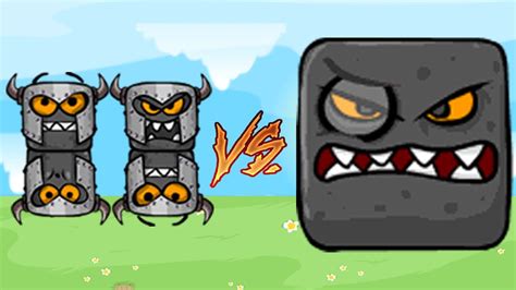 Red Ball Taran Box Vs Boss In Red Ball Gameplay Youtube