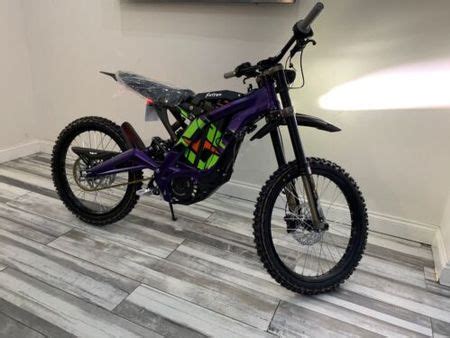 SUR RON Purple Sur Ron Light Bee X 2023 60v Model Surron Used The