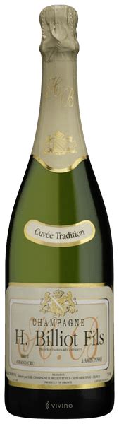 N V H Billiot Fils Cuv E Tradition Champagne Grand Cru Ambonnay