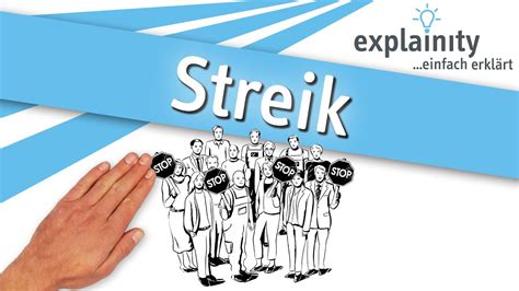 Streik einfach erklärt explainity Erklärvideo YouTube