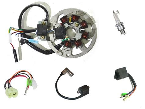 STATOR ISKROWNIK MODUŁ ŚWIECA CEWKA 2T ROMET ZIPP 7328191697