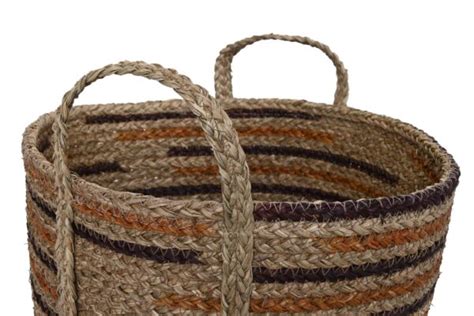 Seagrass Basket Set Of X X Natural Dekodonia
