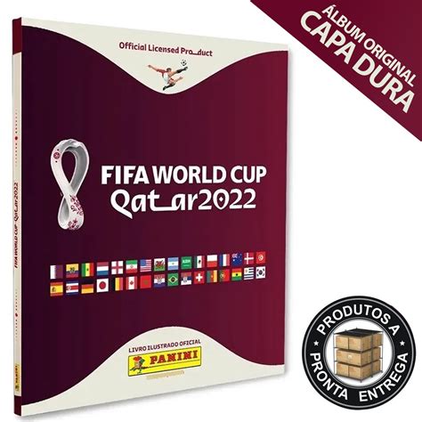 Álbum De Figurinhas Capa Dura Copa Do Mundo 2022 Qatar Oficial Panini