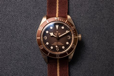 Tudor Black Bay Fifty Eight Bronze Watch With New T Fit Adjustment