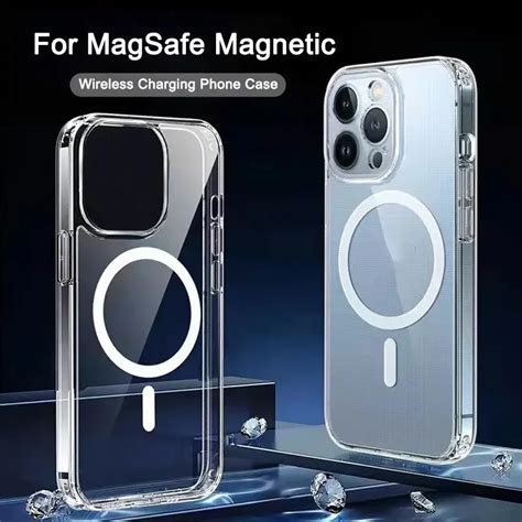 Capa Magsafe Magn Tica Circle Phone Capa Magsafe Capas Transparentes