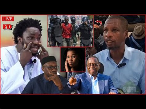 Direct Mara Niass sur Sonko Clédor Sène met en garde Macky dit