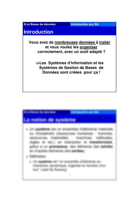 Solution Chapitre Notion Base De Donn Es Studypool
