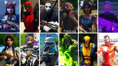 Evolution Of All Bosses Mythic Weapons Vault Locations Fortnite
