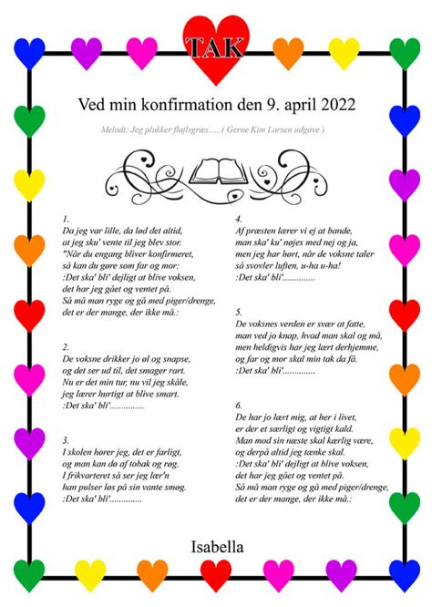 Takkesange Fra Konfirmanden Festsange Nu