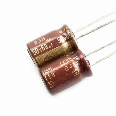 ELNA RJH Series 50V 68uF 105C 8x12mm Electrolytic Capacitor Lazada PH