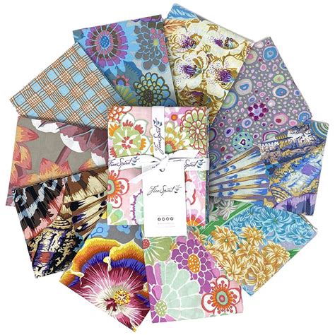 Fat Quarter Bundle Pastel August 2023 Collection By Kaffe Fassett