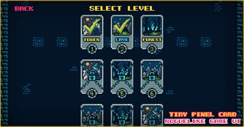Tiny Pixel Card Roguelike Game UI AssetsDeals Pro