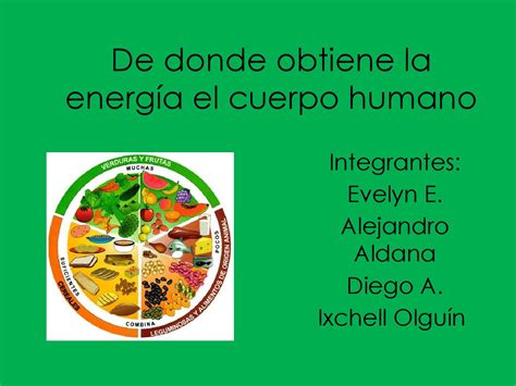 De Donde Obtiene Energia El Cuerpo 1 By Alejandro Issuu