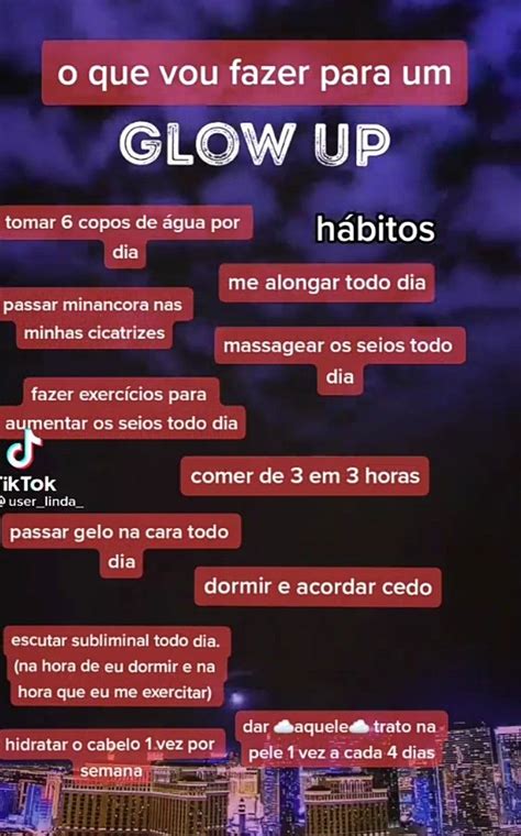 Glow up em 2021 Dicas para pele saudável Rotina de autocuidado