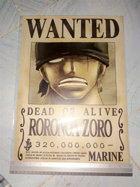 One Piece Wanted Poster Made In Japan Hobbies Toys Books