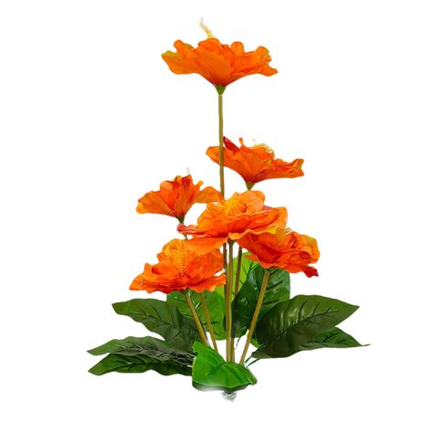 Bukiet hibiscus x6 pomarańczowy Hortens Sklep internetowy