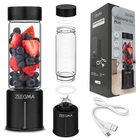 Преносим електрически мини блендер ZEEGMA Vitamine Go Plus USB C 300W