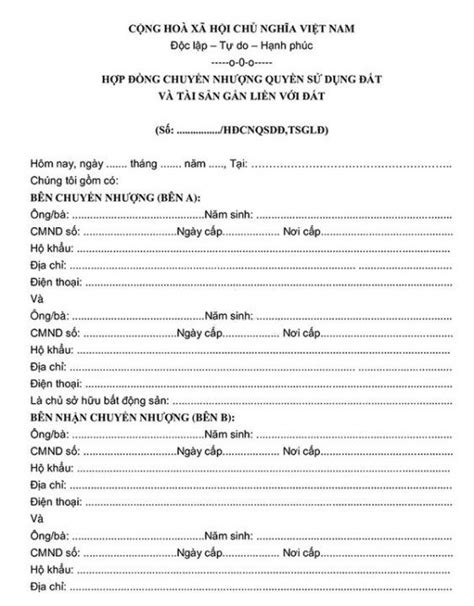 100 mẫu hợp đồng mua bán đất file word tải về miễn phí và chỉnh sửa dễ