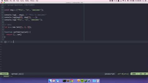 spread operator in es6 es2015 youtube