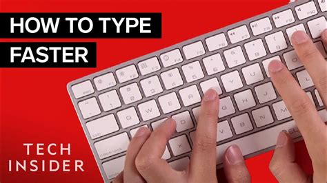 how to type faster youtube