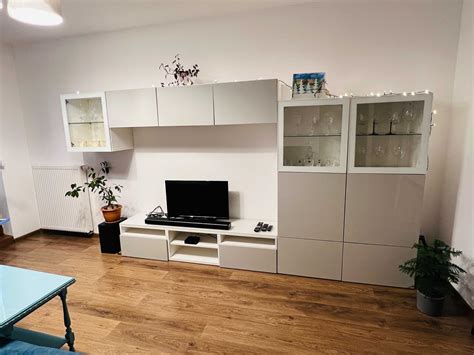 Meble Ikea Besta Zestaw Do Salonu Pokoju Dziennego Jak Nowe 1 5 Roczne