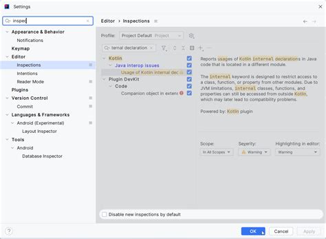 java usage of kotlin internal declaration from different module while integrating stripe in