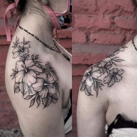 20 Best Hibiscus Tattoo Designs To Inspire You Flower Tattoo Shoulder