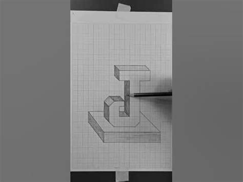 Debes Intentar Este Dibujo Como Dibujar Letras En 3d Letra J