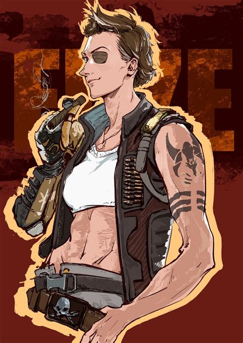 Fuse Apex Legends Drawn By Lenjor Danbooru