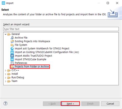 Make New W S Evb Projects Using Stm Cubeide Wiznet Document System