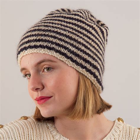 Bonnet à tricoter Herlin Kit tricot Tricotez moi
