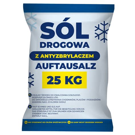 Sól drogowa 25 KG Inna marka Sklep EMPIK