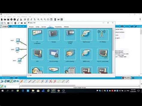 Application Layer Services Servers In Packet Tracer Part Youtube