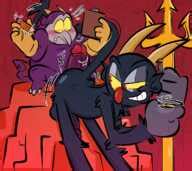 Post Cuphead Series Fat Demon Henchman The Alfie Inc The