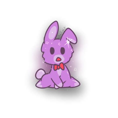 Fun Games Fnaf Bonnie Chibi Enamel Pins Fan Art Cute Accessories
