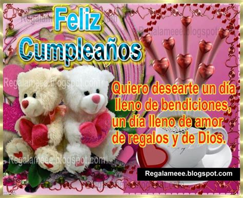 FELIZ CUMPLEAÑOS AMOR TARJETAS POSTALES Y FRASES DE CUMPLE