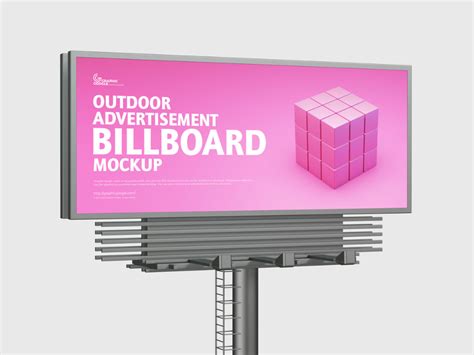 Billboard Mockup Billboard Advertising Billboard Design Free Mockup
