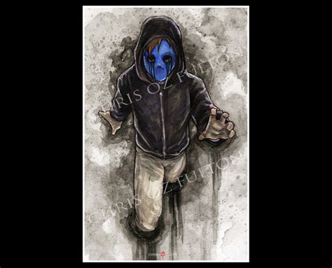Eyeless Jack Creepypasta Poster Print Etsy Uk