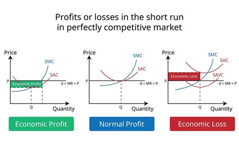 Profits Or Losses In The Short Run In Perfectly Competitive Market